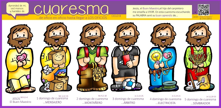 Material Cuaresma Fano 2024 | Parròquia Sant Vicent Màrtir de Benimàmet